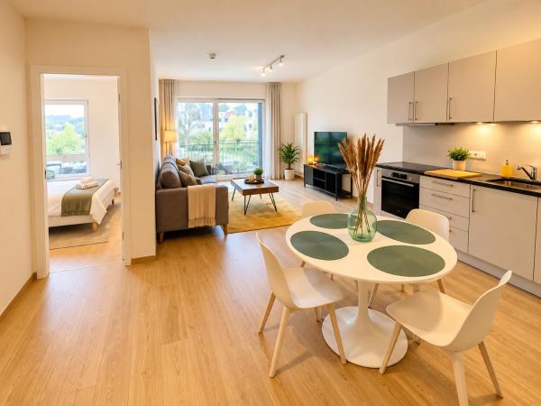 Relaxing 1 Bedroom Escape With Convenient Parking - Luksemburg