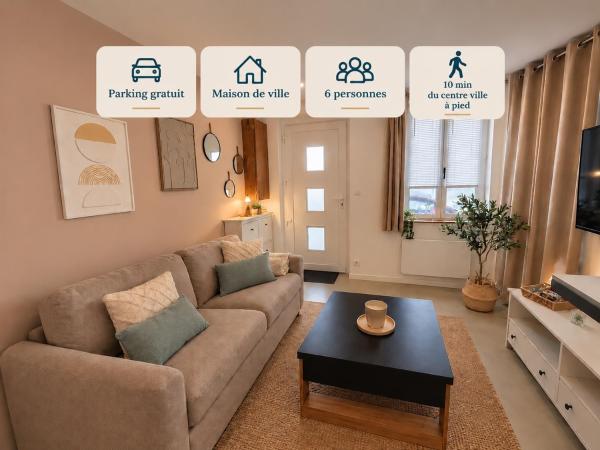 Maison Cosy Au Coeur De Louviers - ibis Styles Rouen Val De Reuil