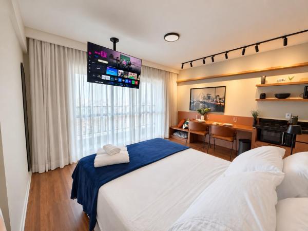 Aura Flat Gru Residence Near The Airport - Guarulhos