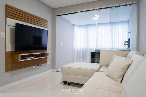 2br Apt W/ Pkg & Bbq 450m From Sea Ean503 - Balneário Camboriú