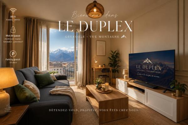 Le Green -5p-2 Rooms- Free Parking -Clim Mobile - Échirolles
