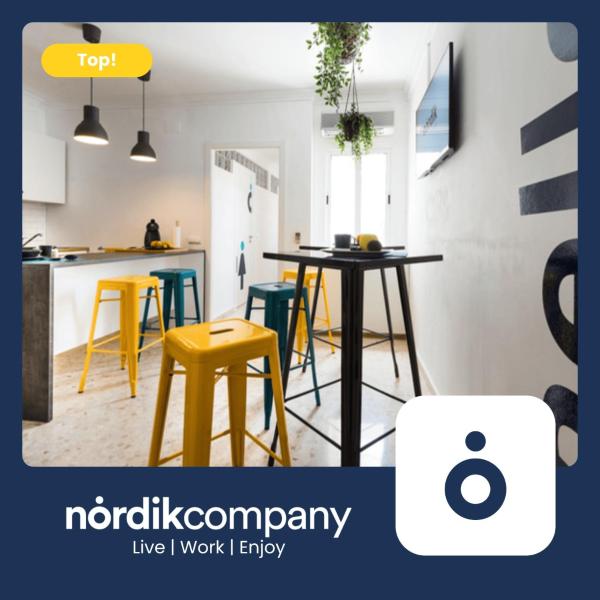 Nordik Rooms Urban - Trinidad "Copenhague" - 말라가