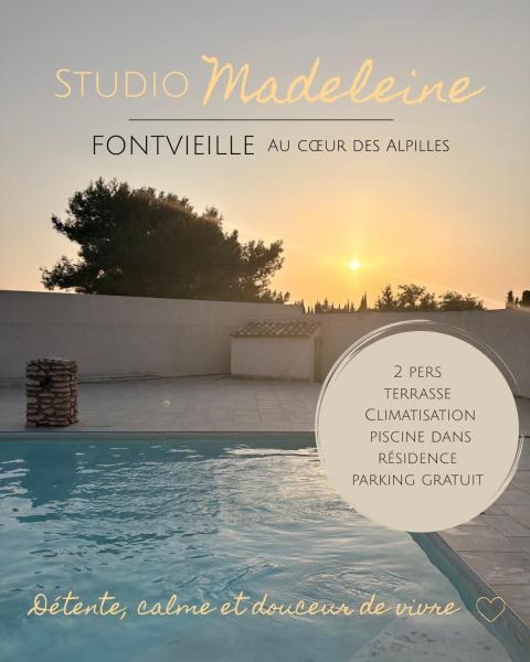 Studio Madeleine Dans Les Alpilles - Fontvieille