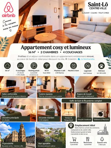 Appartement 2 Chambres Saint-lô - Saint-Lô