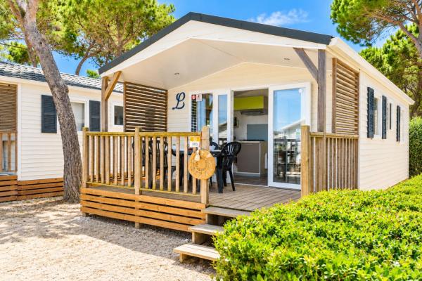 Mobil Home Le Cocon Du Lac Avec Vue Sur Le Lac, Piscine , Plage à 3kms Camping Homair La Presqu'ile Du Barcarès - Perpignan