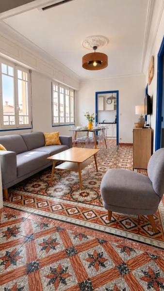 Grand T4 - 3 Chambres - Terrasse - Plage à 50m - Canet-en-Roussillon