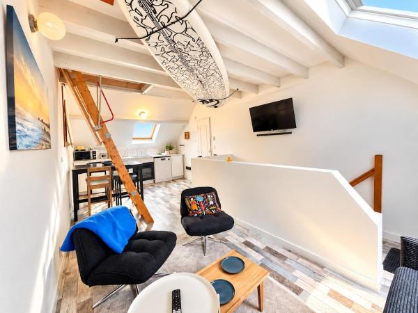 Brice - Studio 4 Pers Avec Mezzanine Au Cœur De Berck-plage - Groffliers