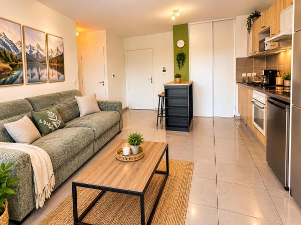 L Idéal , Résidence Avec Caméra Et Digicode Possibilité Location Voiture , Climatisation, Cheminée, Netflix, Petit Déjeuner, Repas Du Soir Fondue, Raclette, Barbecue Sur Demande - Albertville