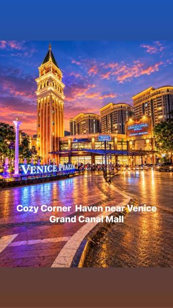 Cozy Corner Haven Near Venice Grand Canal Mall - Ortigas Center
