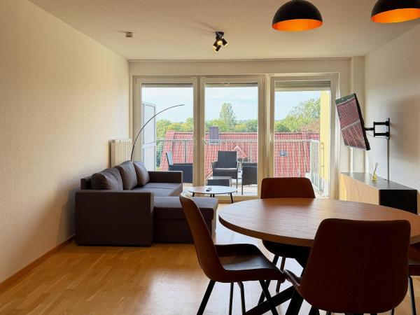 Apartment Stella Barrierefrei & Zentral, Mit Balkon, Aufzug & Parkplatz - Werne