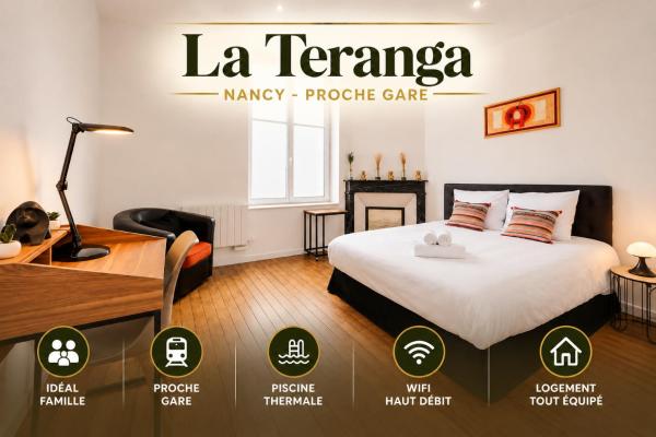 La Teranga De Kadi & Cathy, Avec Jardin Privatif - Gare de Nancy