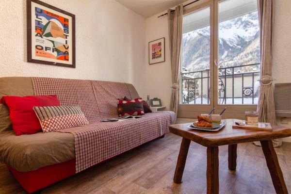 Studio Chamonix 20m², 4 Pers, Balcon, Parking - Fr-1-517-40 - Argentière