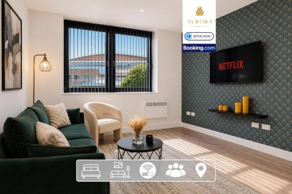 Stylish 1br With Private Parking & Game Room By Kew Gardens By Aurora Worknest Short Lets & Serviced Accommodation London - Hounslow