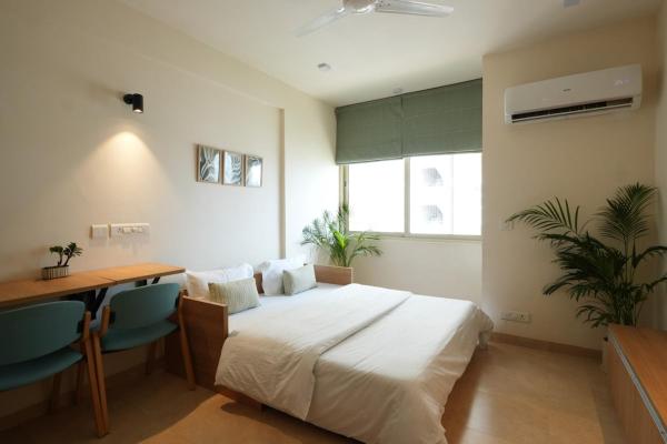 Tranquil Studio Near Airport- Kitchenette, Wifi, Smarttv - 자이푸르