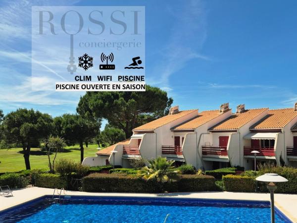 Duplex Au Bord Du Golf, Piscine Dans La Résidence, Clim & Wifi - Rossiconciergerie - Linge Inclus - La Grande-Motte