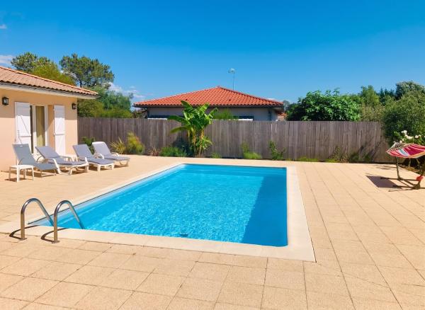 Villa Lumineuse à Andernos-les-bains Avec Piscine Privée - Lanton