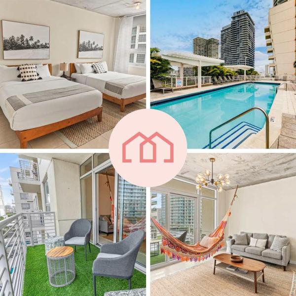Urban Retreat - Location Pool Gym & Parking - Surfside, FL