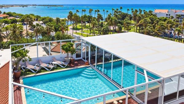 Private Rooftop Pool & 360° Views | 4br Penthouse By Bocobay - Aruba