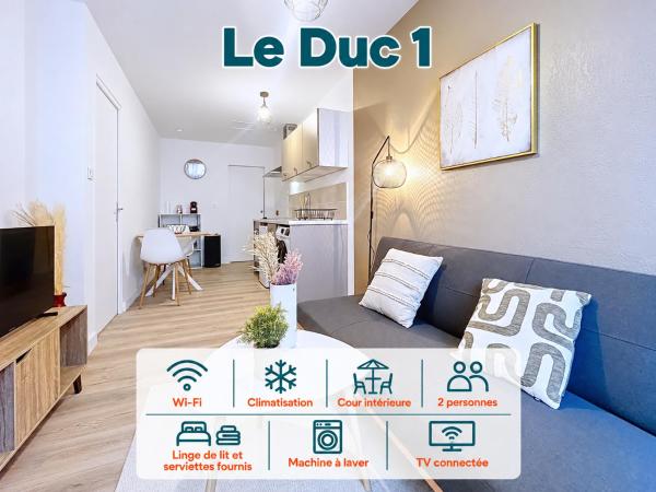 Le Duc 1 - Appartement 2 Pers - Centre Ville - Valence, France
