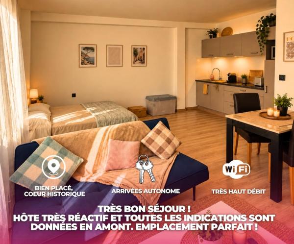 Studio Cosy Optimisé à Carpentras Tout Confort - Carpentras