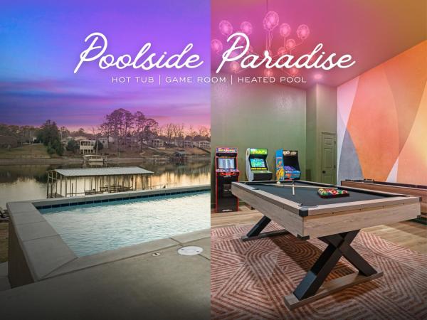 7 Bedroom Lakefront W/ Heated Pool & Hot Tub - Lake Hamilton, AR