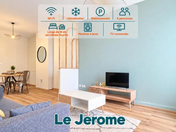 Le Jerome - Charmant Appartement 4 Personnes - Clim - Valence