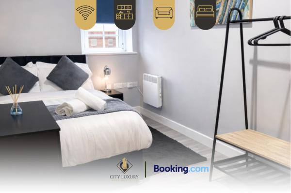 Stylish 1-bedroom Apartment With Private Jacuzzi At Leicester City Centre - Leicester