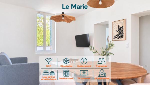 Le Marie - Appartement Avec Jardin - 4 Personnes - Bourg-lès-Valence