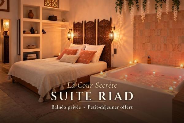 La Cour Secrète - Suite Riad - Balnéo Privée - Cocon Romantique à Carpentras - Pernes-les-Fontaines