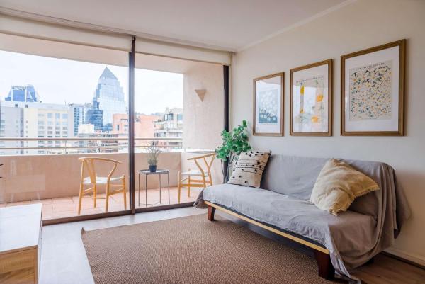 Stylish 1br Apt Oasis Steps From Costanera Center - Las Condes