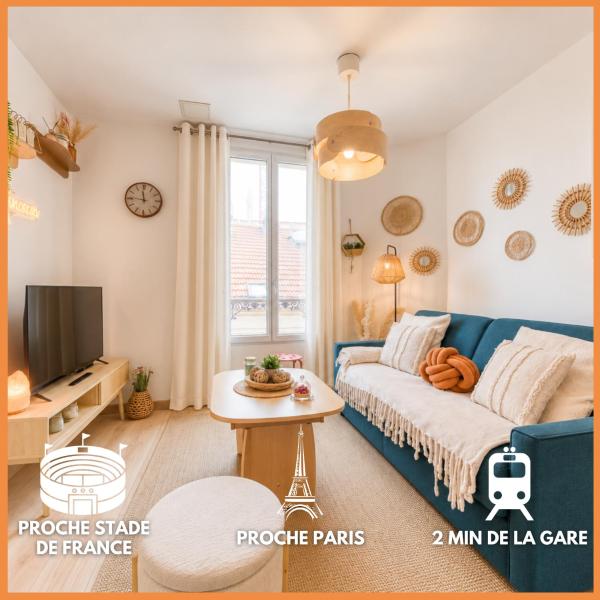 Le Cocon Bohème - Paris & Stade De France - Paris 19e Arrondissement