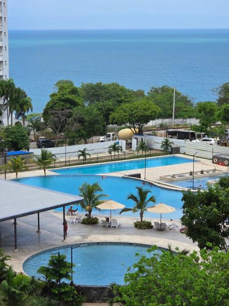 Apartamento Con Playa, Piscinas Y Balcón Con Vista Al Mar - Minca