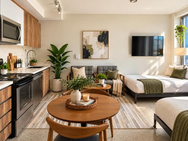 Stylish Studio Retreat With 2 Comfortable Beds - West Vancouver