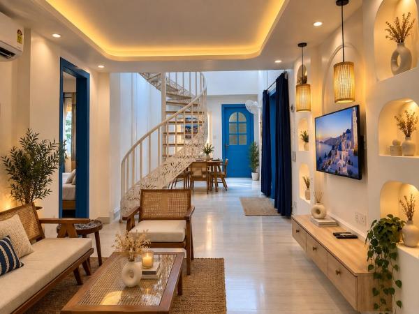 The Blue Edit ! 4bhk Private Pool Penthouse - Rishikesh