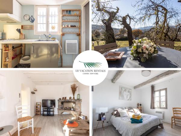 Countryside House Terrace, Garden & Parking - La Roquette-sur-Siagne