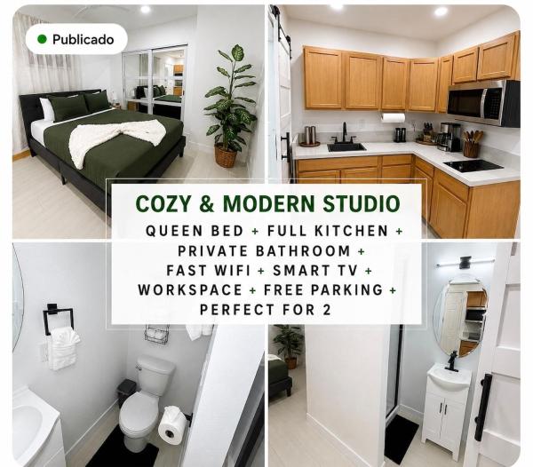 Lux Studio,queen Bed,self Check-in,parking - Las Vegas