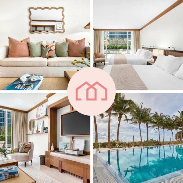 Sea Escape- Private Sun Deck Beachfront And Views - Miami Beach, FL