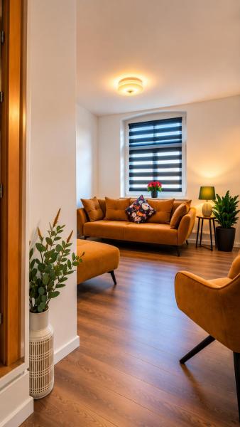 Modernes, Helles Ostviertel-flat8, Balkon,all-in5g - Gera