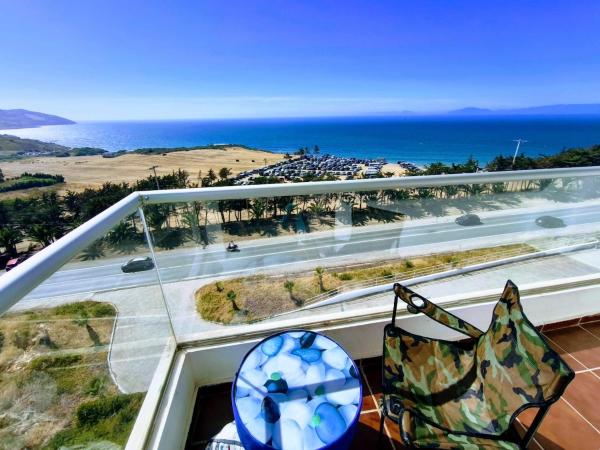 Oceana Ii - Appartement De Charme Avec Vue Panoramique Sur La Mer Atlantique Et La Méditerranée - Ksar Sghir