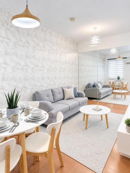 Modern Minimalist Luxe Retreat 2 Bedroom With Parking - Las Piñas