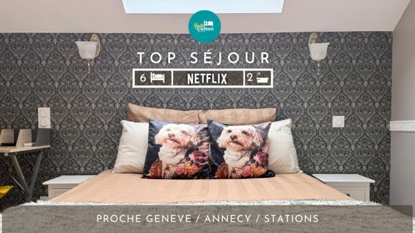 Duplex Cosy Yaute Cotton - Entre Lacs Et Montagnes - Fêtes Interdites - Annemasse