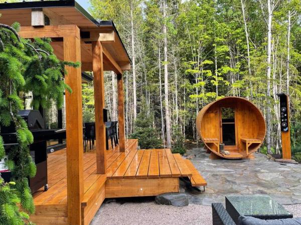 Onnea - Magical Chalet & Spa - Sauna - Fireplace - Ev Chrger - Ac - Le Massif de Charlevoix