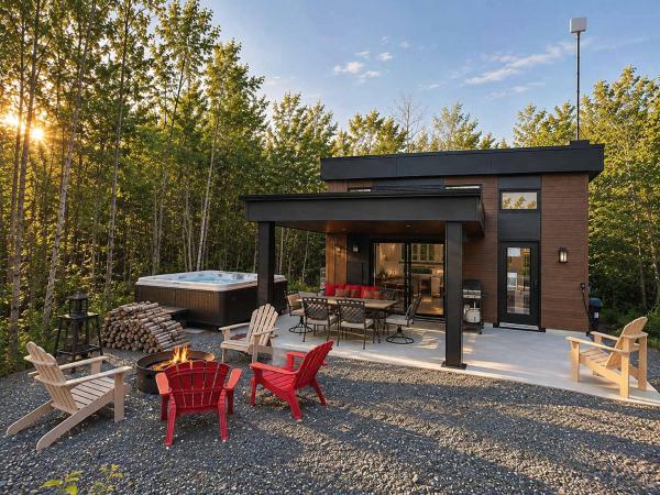 Spa - Chalet Sur Les Sentiers Du Pic-bois - Thetford Mines