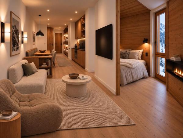 Luxurious New Apartment In The Heart Of Courchevel 1850 - Courchevel