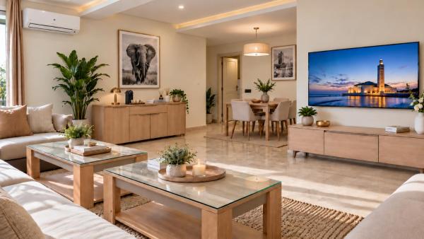 Newly Renovated 2br Apartment, Balcony, Ac & Private Parking - Casablanca