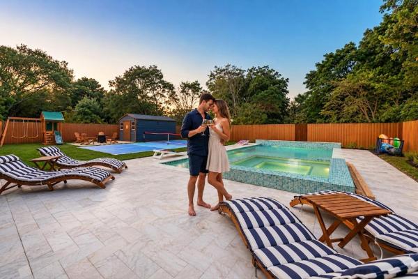 Hard Rock Villa -Pool Jacuzzi Fire Pit & Bbq - Miramar, FL