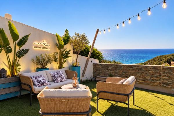 Vuemer Bandol - Grande Terrasse De 45m2 Vue Mer Piscine Parking - Cuges-les-Pins
