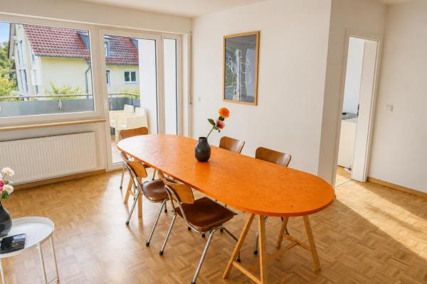 Raum Life - Donauapartment Mit Großem Balkon - Ratisbonne