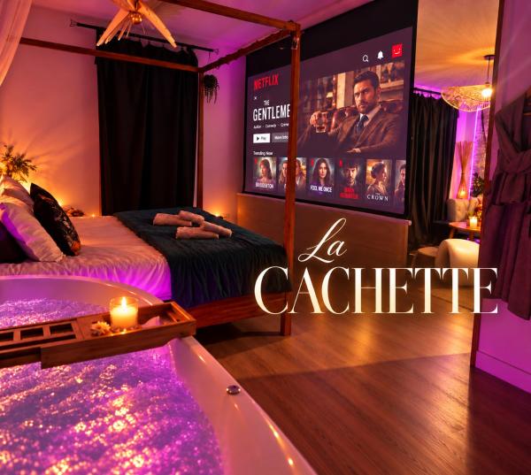 La Cachette Love Room Balnéo & Cinéma Privé - Andernos-les-Bains