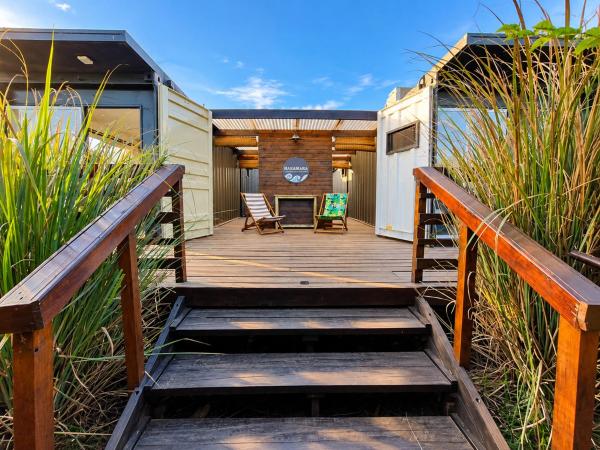 Casa Lucky - Casa Container Con Deck Y Vista Al Mar Para 2 Personas - Hola Sur - Mar del Plata
